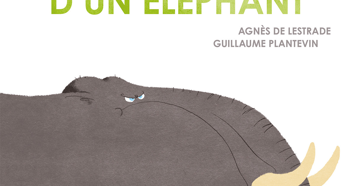 C'est l'histoire d'un éléphant - Éditions Sarbacane