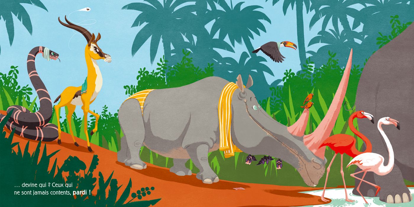 C’est l’histoire d’un hippopotame... - Éditions Sarbacane