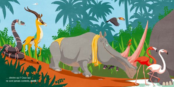 C’est l’histoire d’un hippopotame... - Éditions Sarbacane