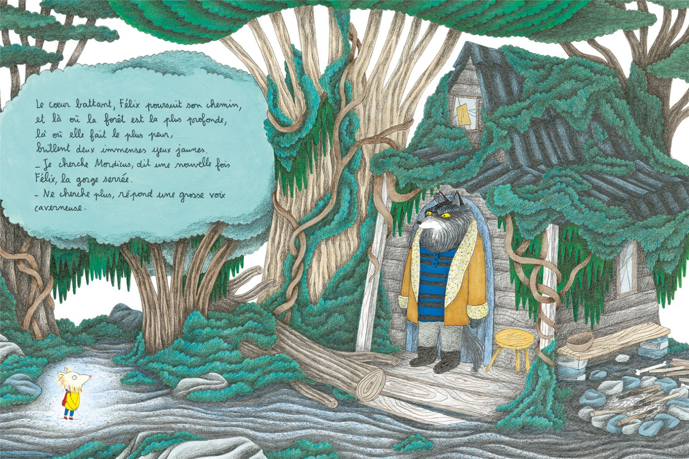 La véritable histoire du grand méchant Mordicus - Éditions Sarbacane