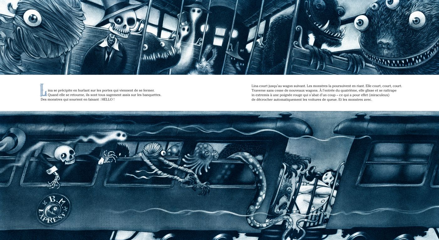 Le Train Fantôme - Éditions Sarbacane