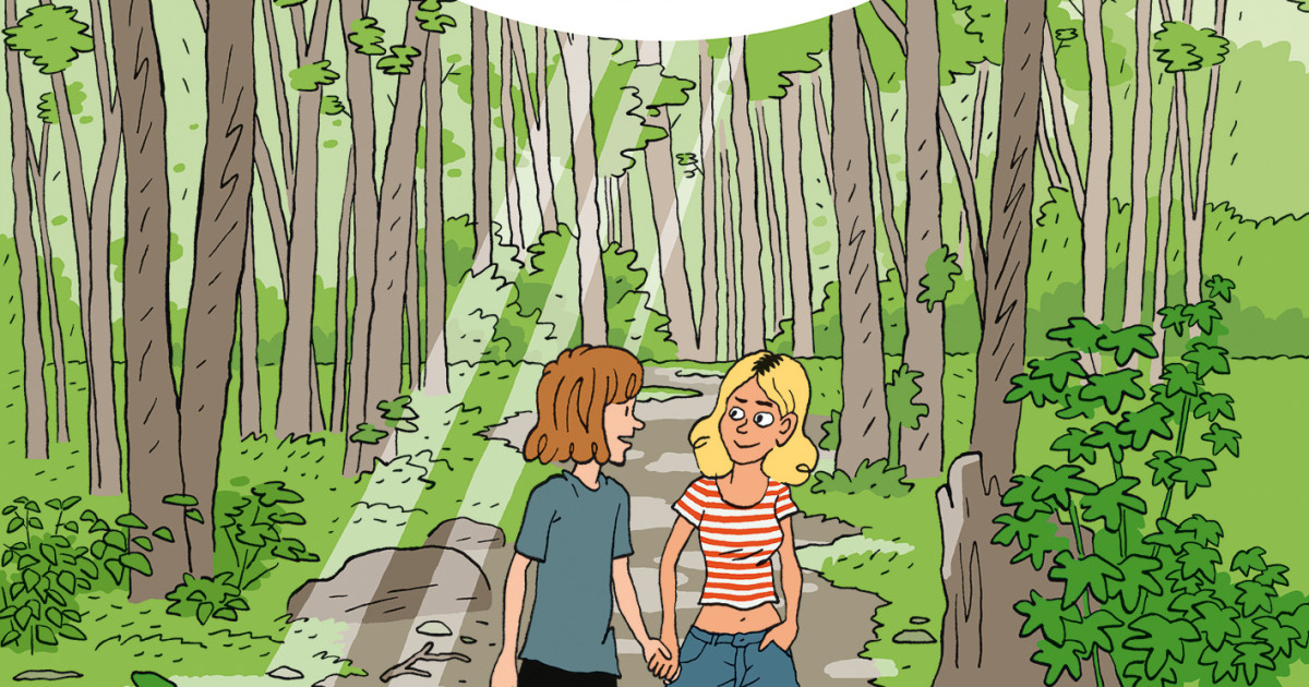 Antoine et la fille trop bien - Éditions Sarbacane