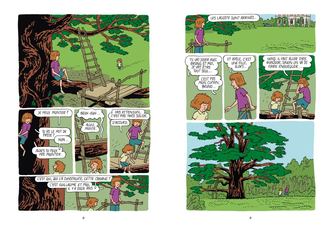 Antoine et la fille trop bien - Éditions Sarbacane