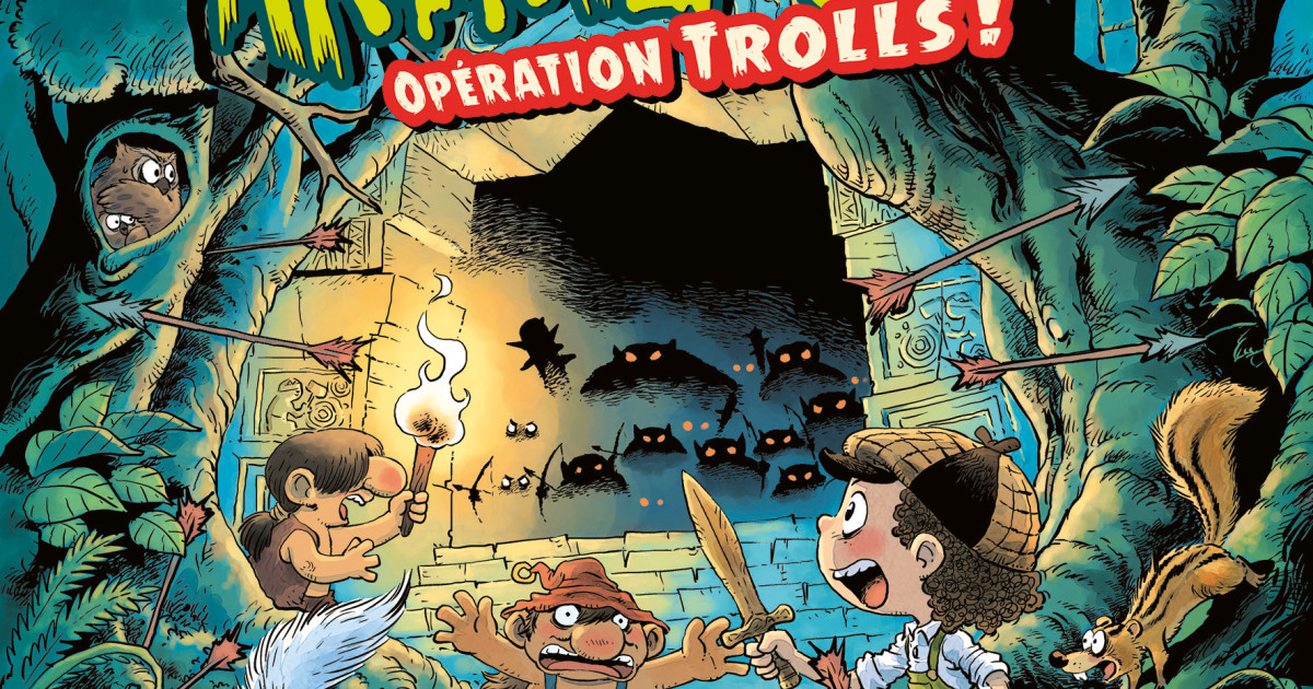 Archibald : Opération Trolls ! (3) - Éditions Sarbacane
