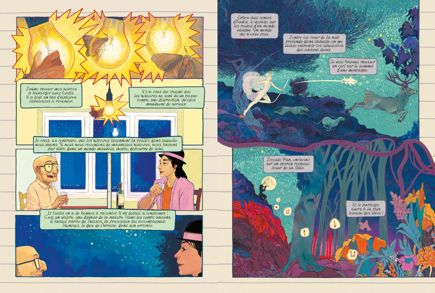 Le Fils de Pan - Éditions Sarbacane