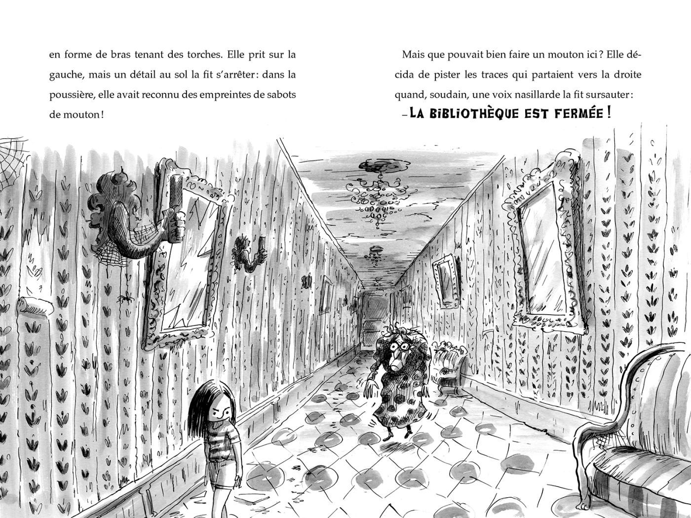 L’Épouvantable Bibliothécaire - Éditions Sarbacane